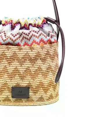 Missoni Small Zig-zag Bucket Bag
