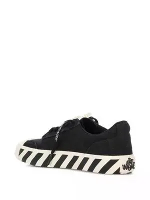 Off-White Vulcanized Undercut Sneakers - Black