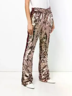 Faith Connexion Sequin Flared Trousers
