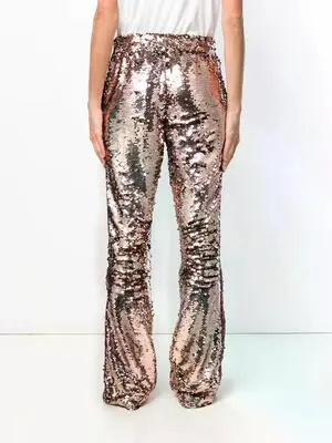 Faith Connexion Sequin Flared Trousers