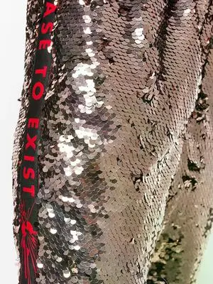 Faith Connexion Sequin Flared Trousers