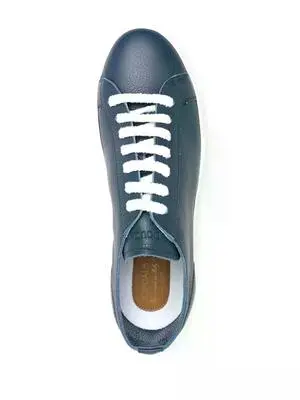 DOUCAL'S Low-top Leather Sneakers - Blue