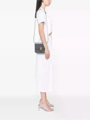 Celine 2020 Teen Classic Box Crossbody Bag - Grey