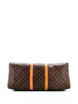 LOUIS VUITTON Keepall 55 Monogram Canvas Travel Bag