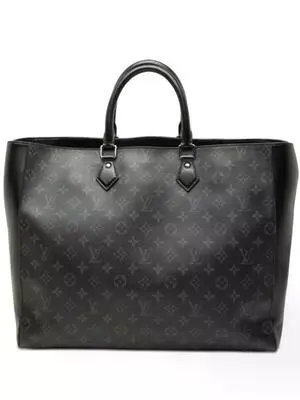 LOUIS VUITTON 2019 Monogram Eclipse Grand Sac Tote