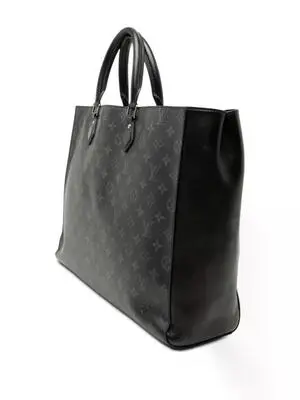 LOUIS VUITTON 2019 Monogram Eclipse Grand Sac Tote