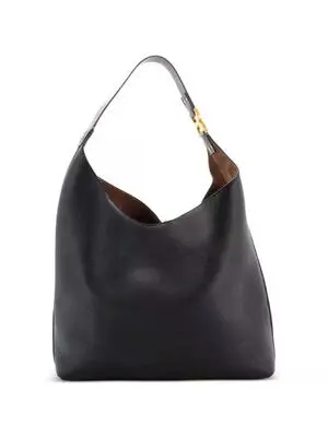 Chloé Marcie Leather Hobo Bag - Black