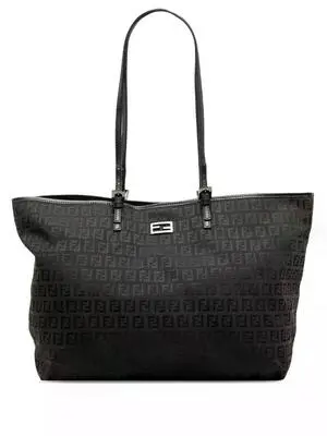 Fendi Zucchino Canvas Tote Bag