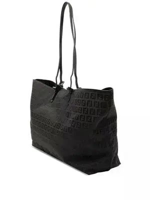 Fendi Zucchino Canvas Tote Bag