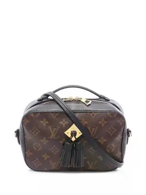 LOUIS VUITTON 2018 Monogram Saintonge Satchel - Brown