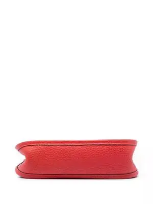 Hermès 2015 Clemence Evelyne I Tpm Crossbody Bag - Red