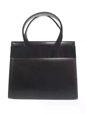 FERRAGAMO Leather Vara Bow Satchel - Blue