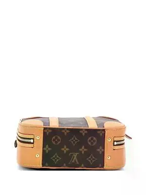LOUIS VUITTON Valisette Handbag Monogram Canvas Pm - Brown