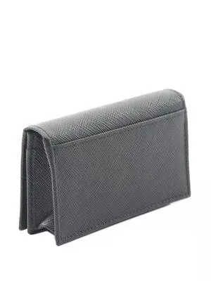 Prada 2013-2026 Saffiano Card Holder - Black