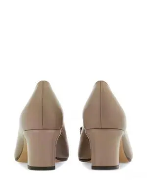 FERRAGAMO Vara Bow Block Heel Pumps
