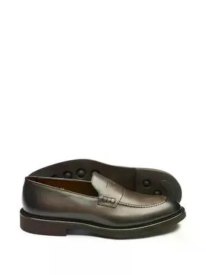 DOUCAL'S Leather Loafers - Brown