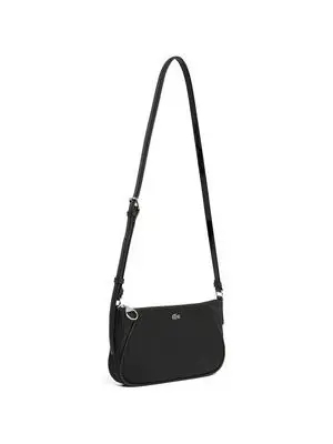 Lacoste Adjustable-strap Logo Shoulder Bag - Black