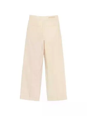 BRIGLIA 1949 Pleated Turn-up Hem Trousers