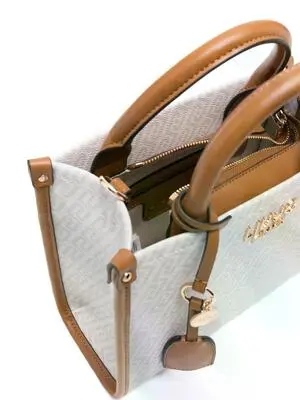 Liu Jo Monogram Tote Bag With Logo Plaque