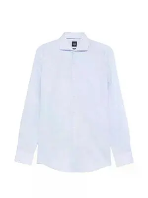 BOSS H-hank Buttoned Shirt - Blue