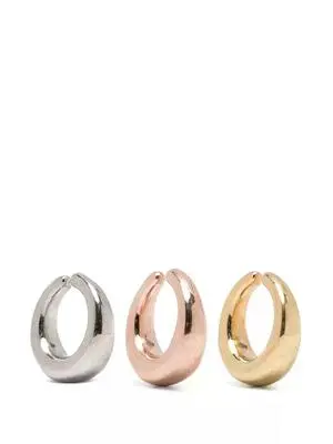 PANCONESI Curved Set Of Three - Silver