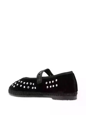 FLABELUS Mae Ballerina Flats - Black