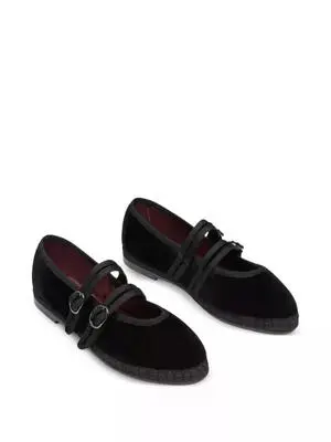 FLABELUS Claire Ballet Flats - Black