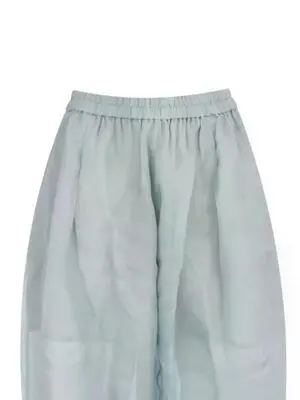 Biyan Organza Cropped Trousers