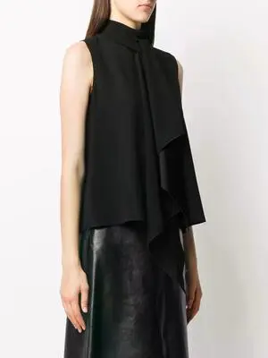 Paule Ka Sleeveless Roll Neck Top