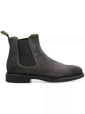DOUCAL'S Leather And Suede Chelsea Boots