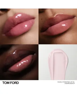 TOM FORD Soleil Hydrating Lip Oil - 01 Bare Beach