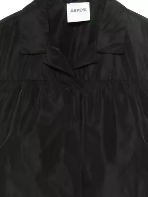 Aspesi Buttoned Long-sleeve Jacket - Black