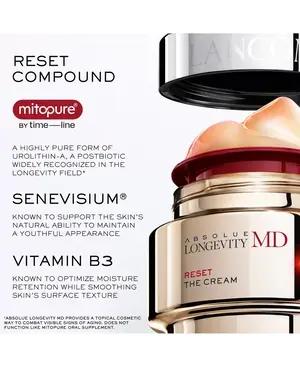 LANCOME Absolue Longevity Md Reset Mature Skin Face Cream - No Color