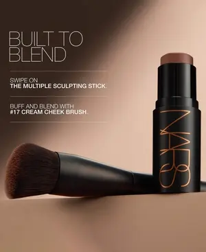 NARS Angular Cream Cheek Blush Brush - No Color