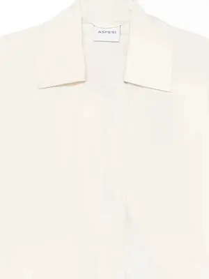 Aspesi Short-sleeve Concealed-fastening Jacket