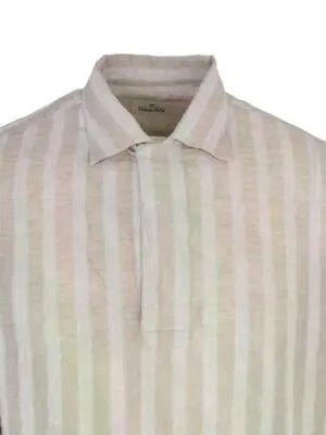 ALESSANDRO GHERARDI Striped Polo Shirt