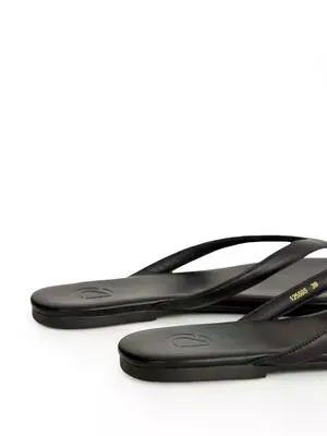 12 STOREEZ Leather Thong Flip Flops