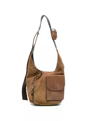 Ba&sh Youyou Suede Shoulder Bag