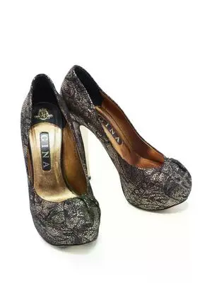 GINA 120mm Platform Pumps