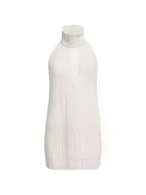 12 STOREEZ Open-back Roll-neck Top