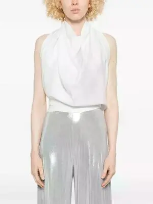 MARRAKSHI LIFE Draped Halterneck Top