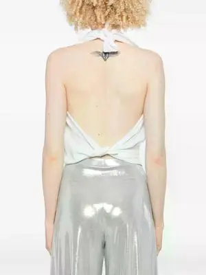 MARRAKSHI LIFE Draped Halterneck Top