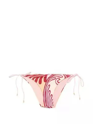 Farm Rio Tie-side Bikini Bottoms - Neutrals