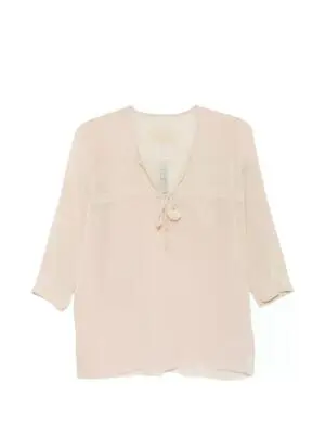 PRIVATE 0204 Tie-neck Blouse