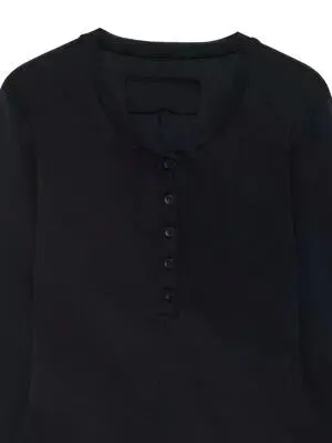 PRIVATE 0204 Buttoned T-shirt