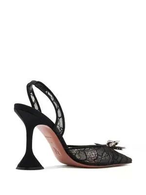 Amina Muaddi 95mm Rosie Pumps