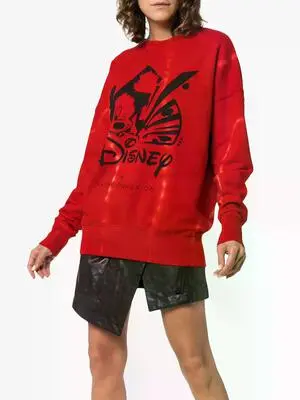 Faith Connexion Cotton Mickey Mouse Print Sweatshirt