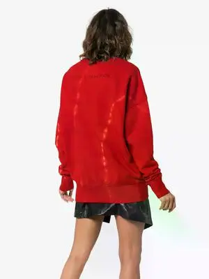 Faith Connexion Cotton Mickey Mouse Print Sweatshirt