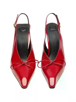 Jacquemus High Cubisto Slingback Pumps