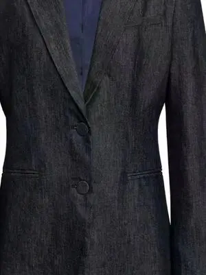 DONDUP Single-breasted Denim Blazer